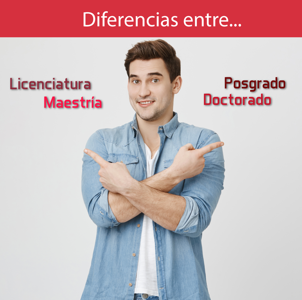 Diferencias entre Licenciatura Maestría y Doctorado