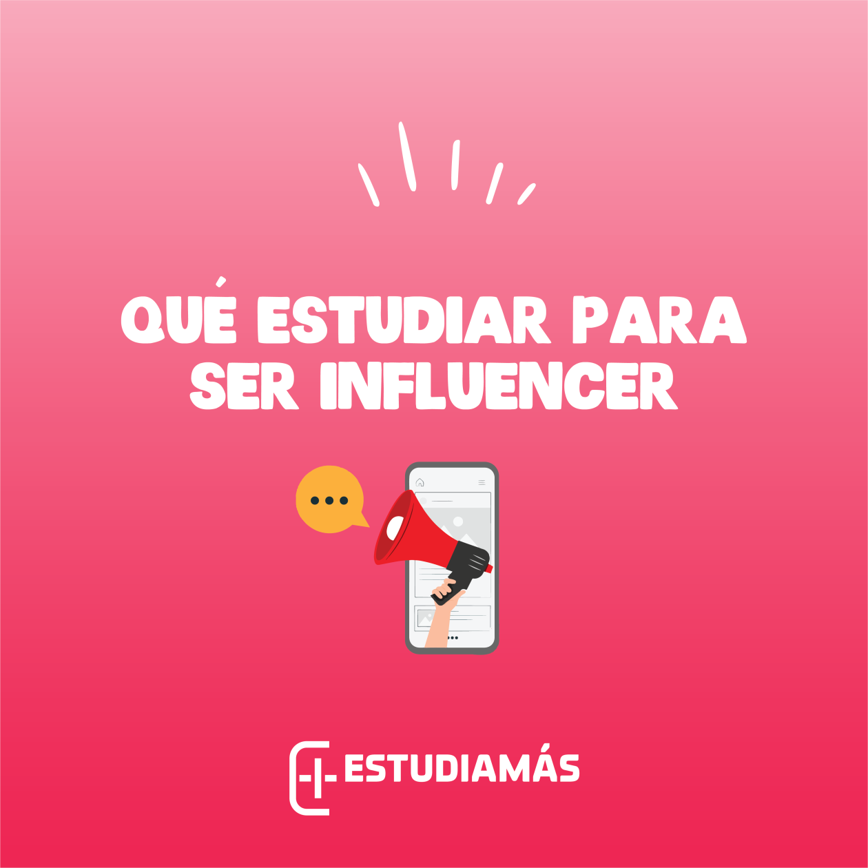 Qué estudiar para ser influencer - Estudia Más